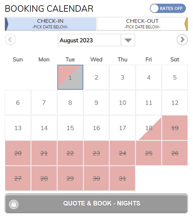 Availability - Spiaggia